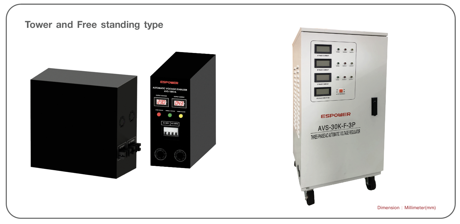 AUTOMATIC VOLTAGE STABILIZER - ESPTECHNOLOGIES
